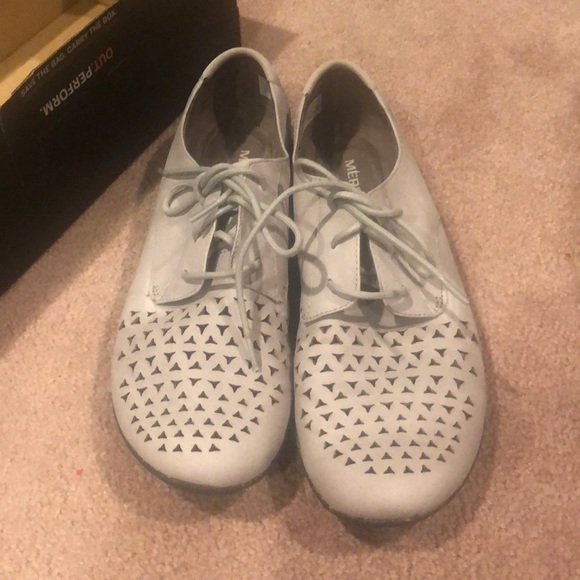 Merrell | Shoes | Merrell Mimix Cheer Sz 95 New Dusty Blue | Poshmark